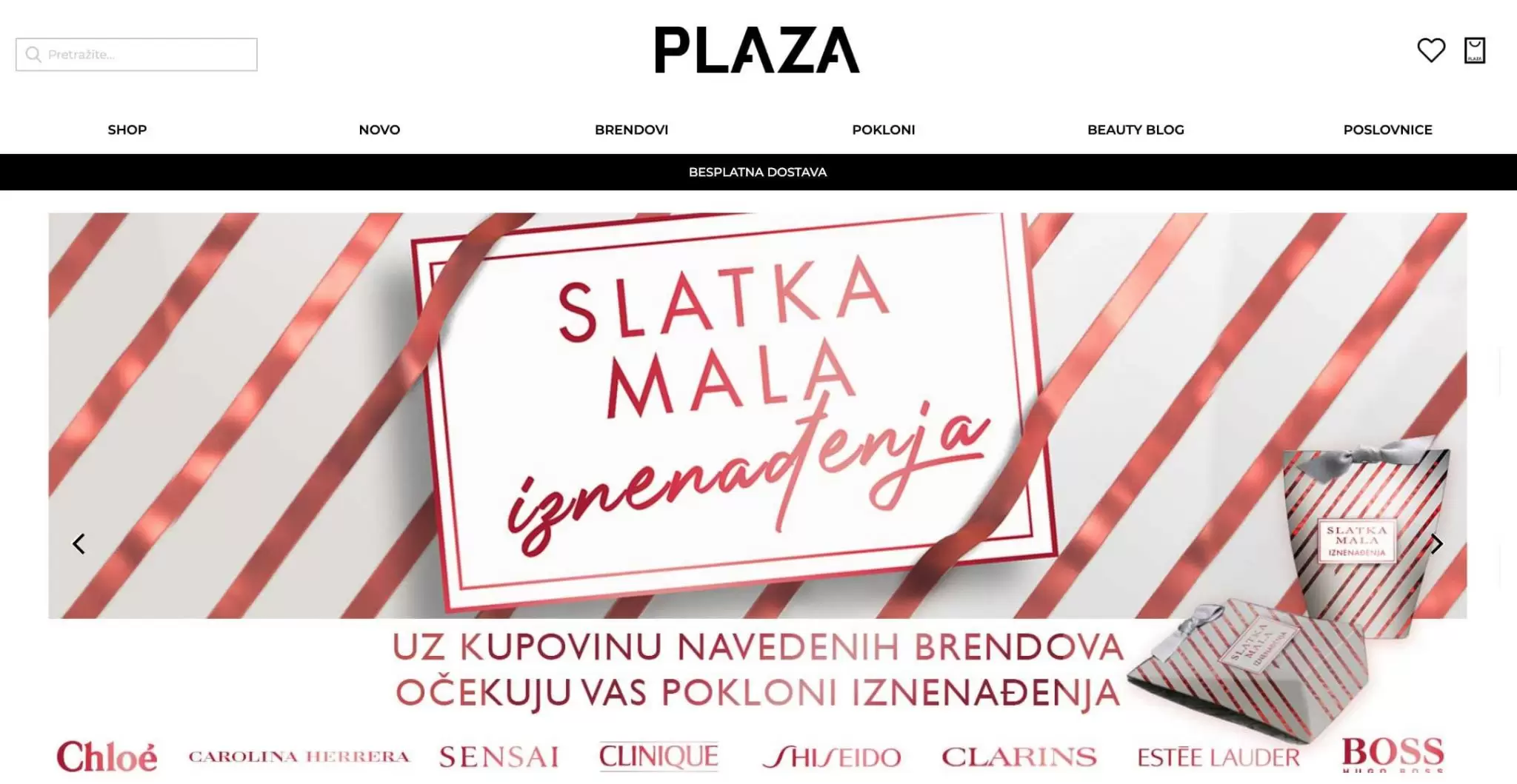Parfimerija PLAZA online kupovina besplatna dostava! - ustedite.ba