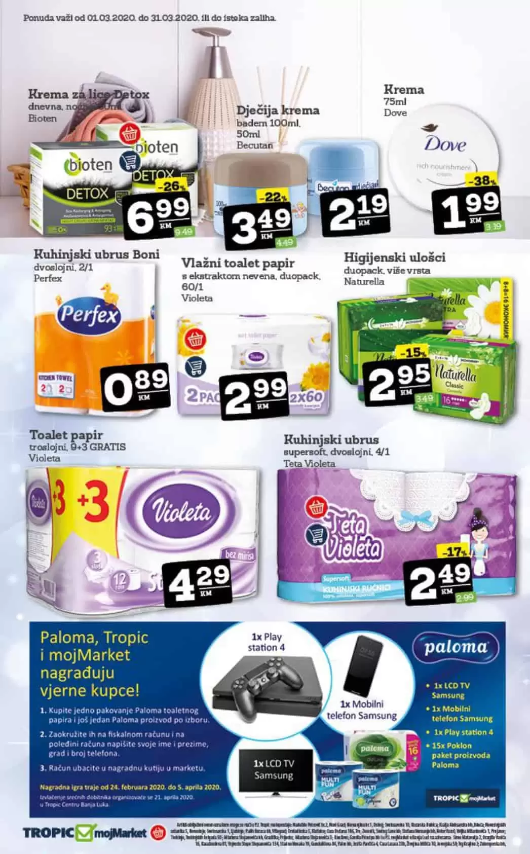 Tropic akcijski katalog 1-31.3.2020. godine - ustedite.ba