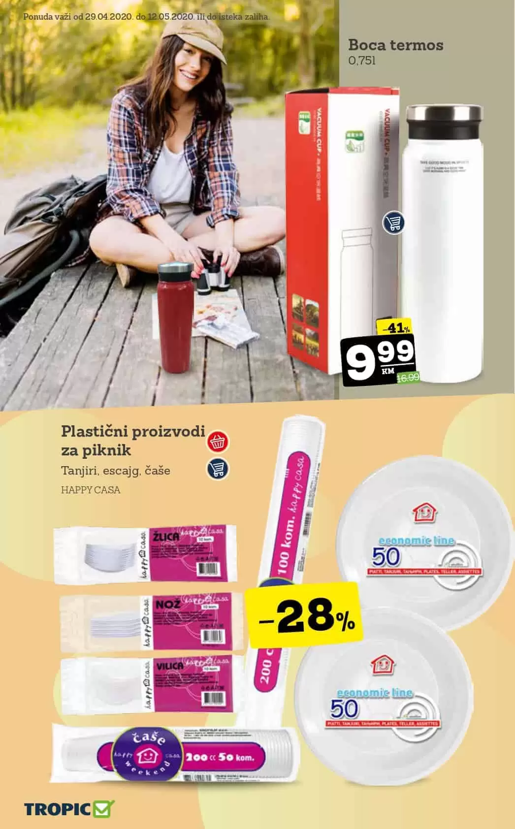 Tropic akcijski katalog 29.4-12.5.2020. godine - ustedite.ba