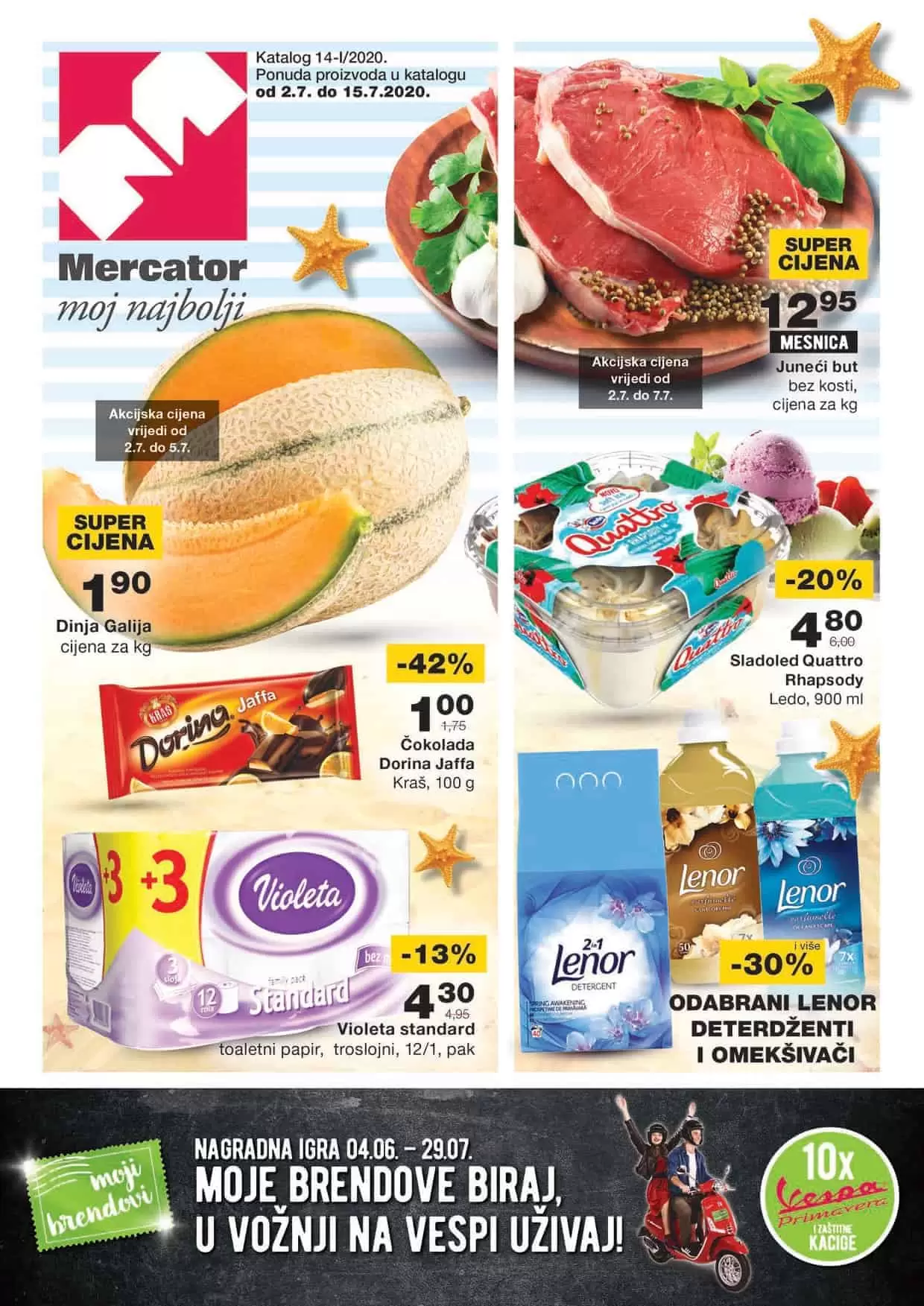 Mercator akcijski katalog 2-15.7.2020. godine - ustedite.ba