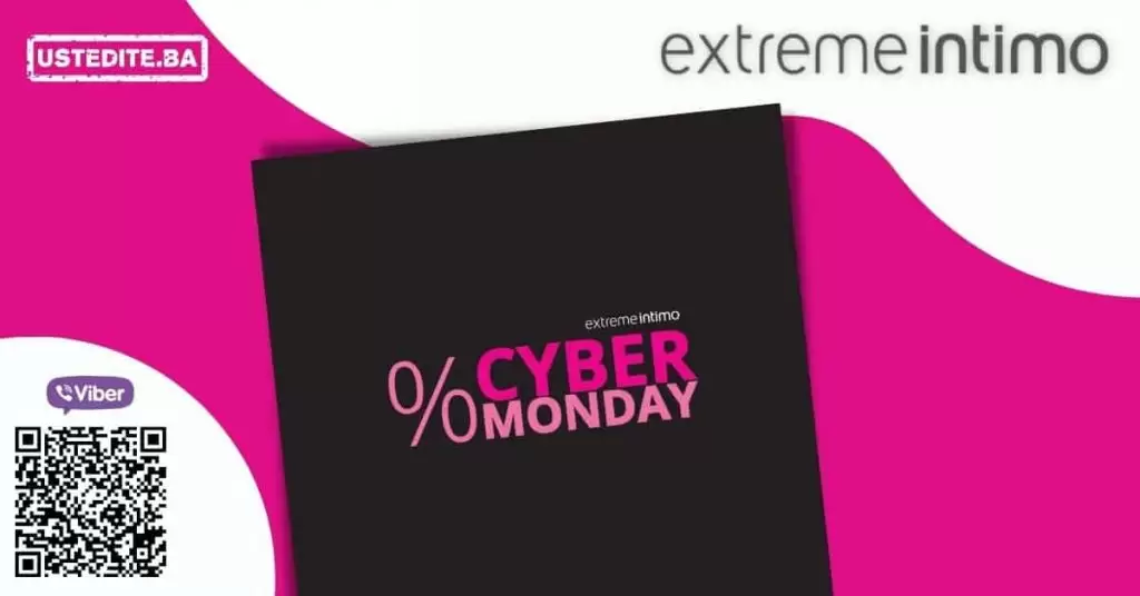 % extreme intimo Cyber Monday 29.11.2021. godine - ustedite.ba
