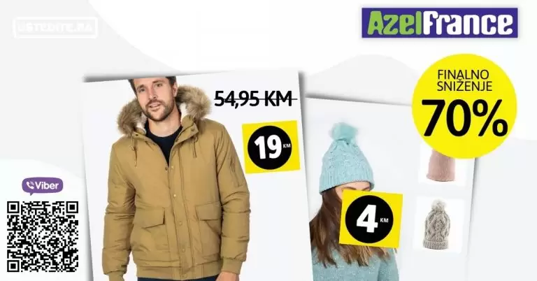 Azel France Iskoristite popust od 70% - ustedite.ba