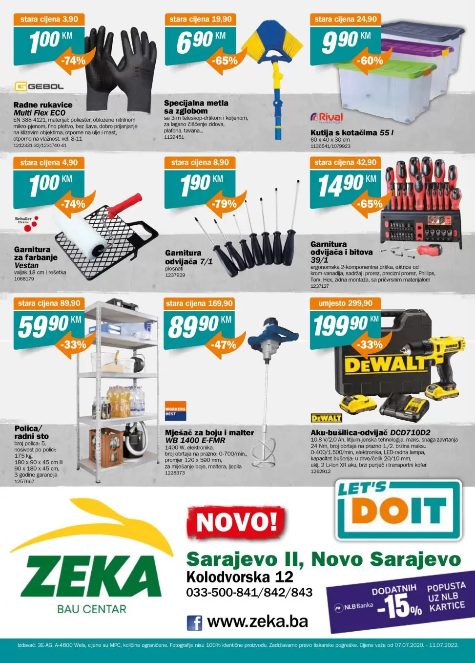Zeka Bau Centar katalog SVEČANO OTVORENJE 07.07.2022. - ustedite.ba