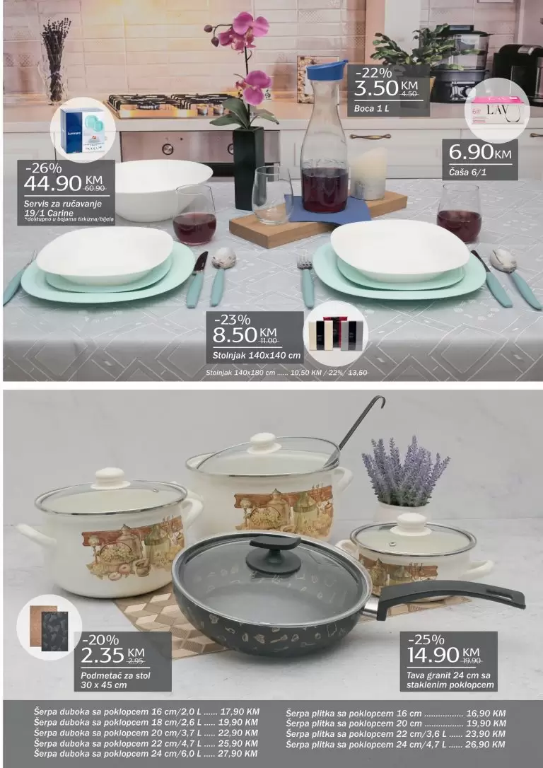 Bingo katalog NAMJEŠTAJ SVE ZA DOM super sniženje juli 2022 - ustedite.ba