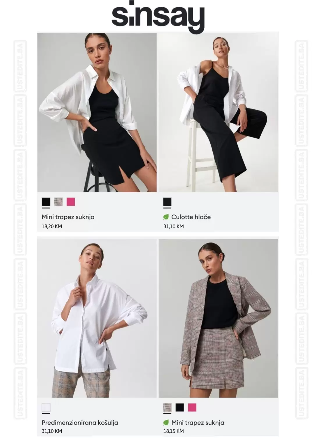 Sinsay BiH katalog - Back to Office - septembar 2022 - ustedite.ba