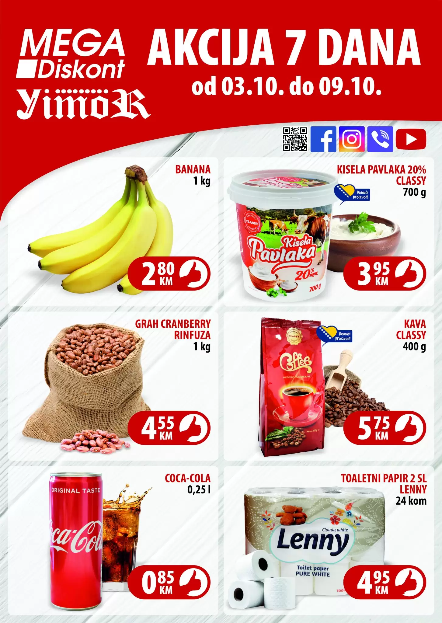 Mega Diskont AKCIJA 7 DANA 3-9.10.2022. - ustedite.ba