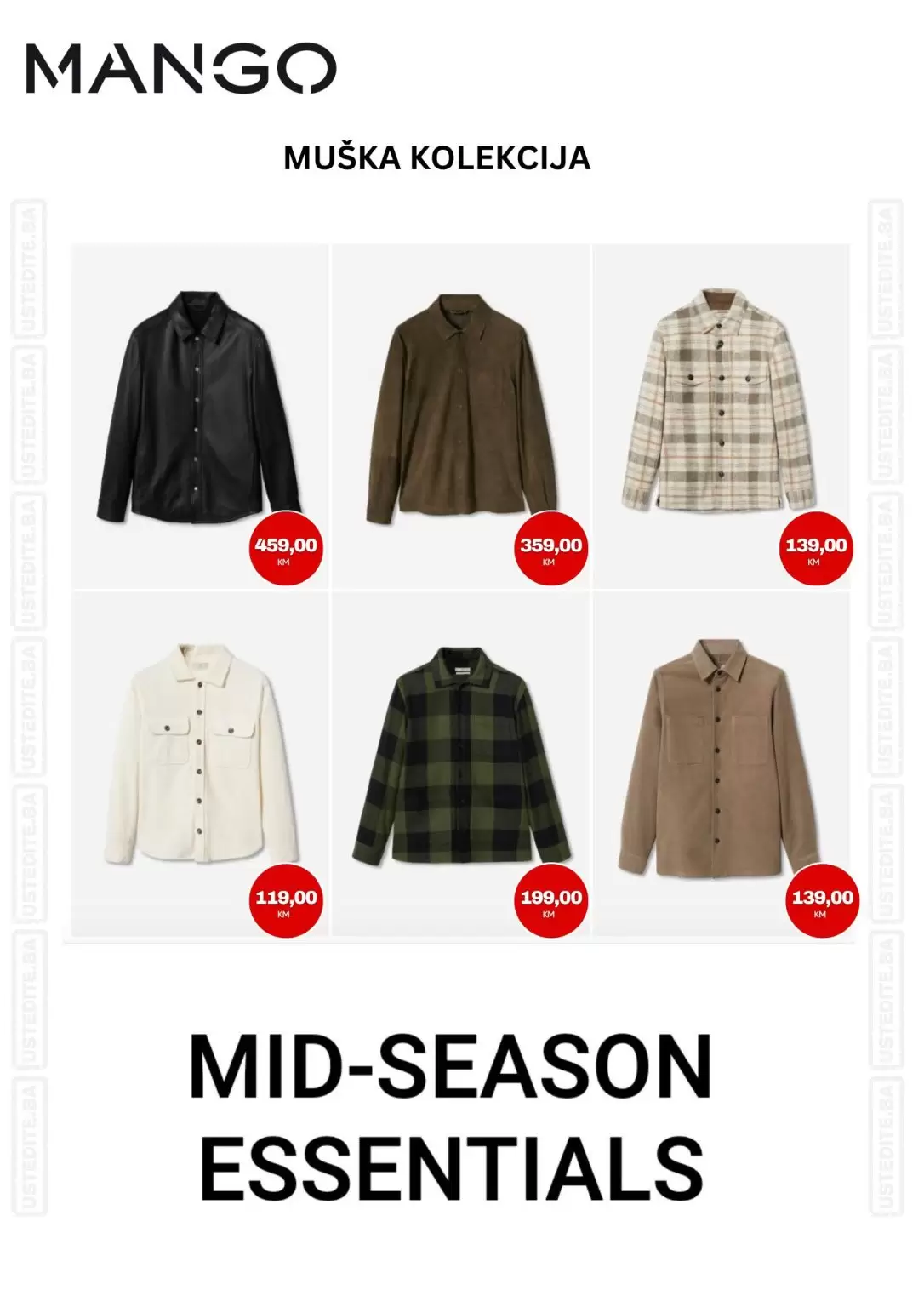 Mango BiH - IDEALNO za JESEN 🍂 oktobar 2022 - ustedite.ba