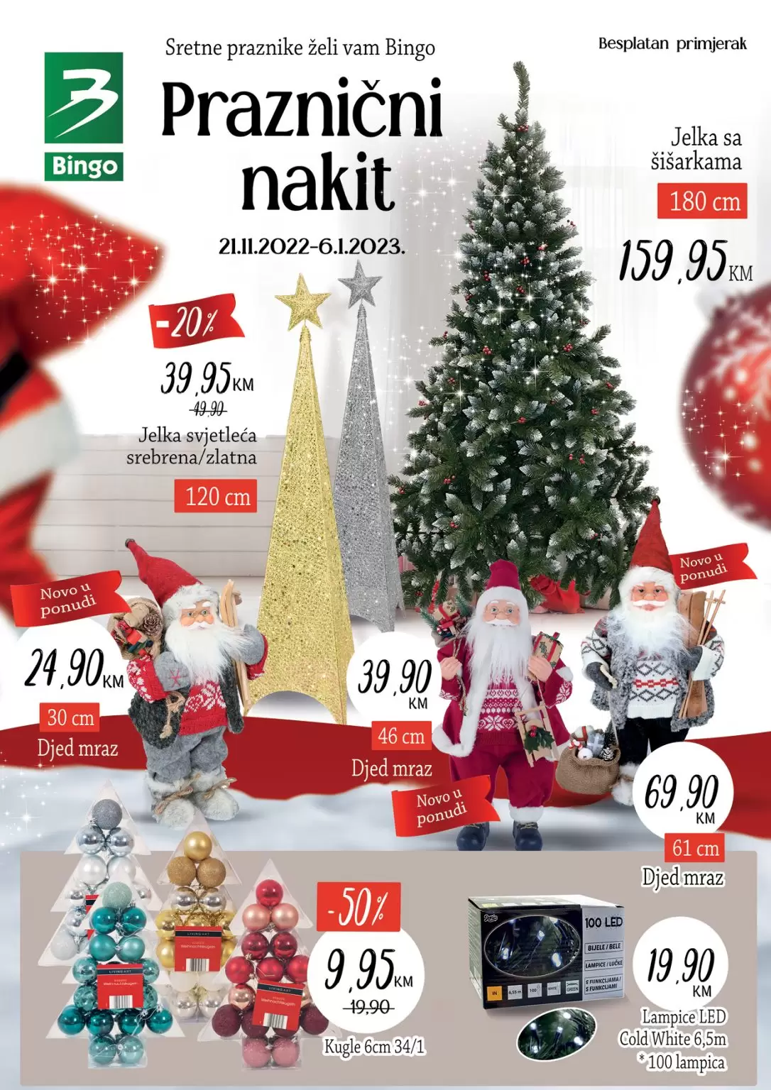 Bingo katalog PRAZNIČNA PONUDA 21.11-6.1.2023. - ustedite.ba