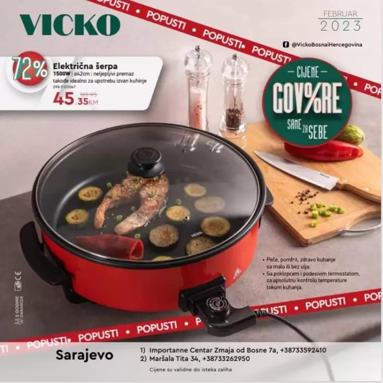 Vicko katalog ⇢SNIŽENJE i do 72%- akcija februar 2023. - ustedite.ba