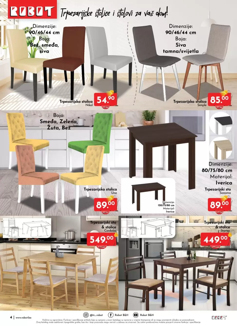 Robot NAMJEŠTAJ ⇢ SUPER CIJENE 24.2-24.3.2023. - ustedite.ba