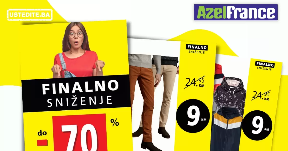 AZEL FRANCE BiH katalog, akcije i sniženja - ustedite.ba