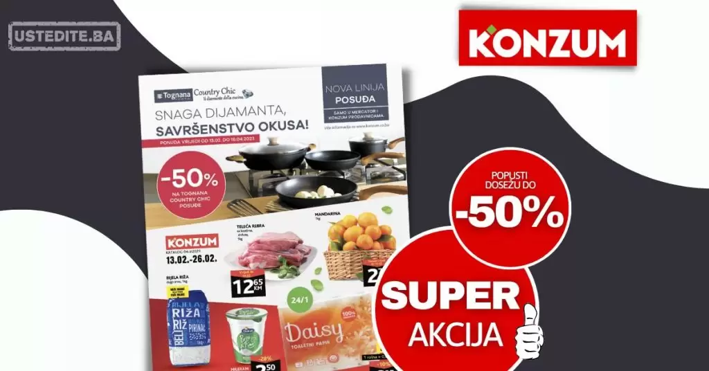 Konzum katalog 13-26.2.2023. - ustedite.ba