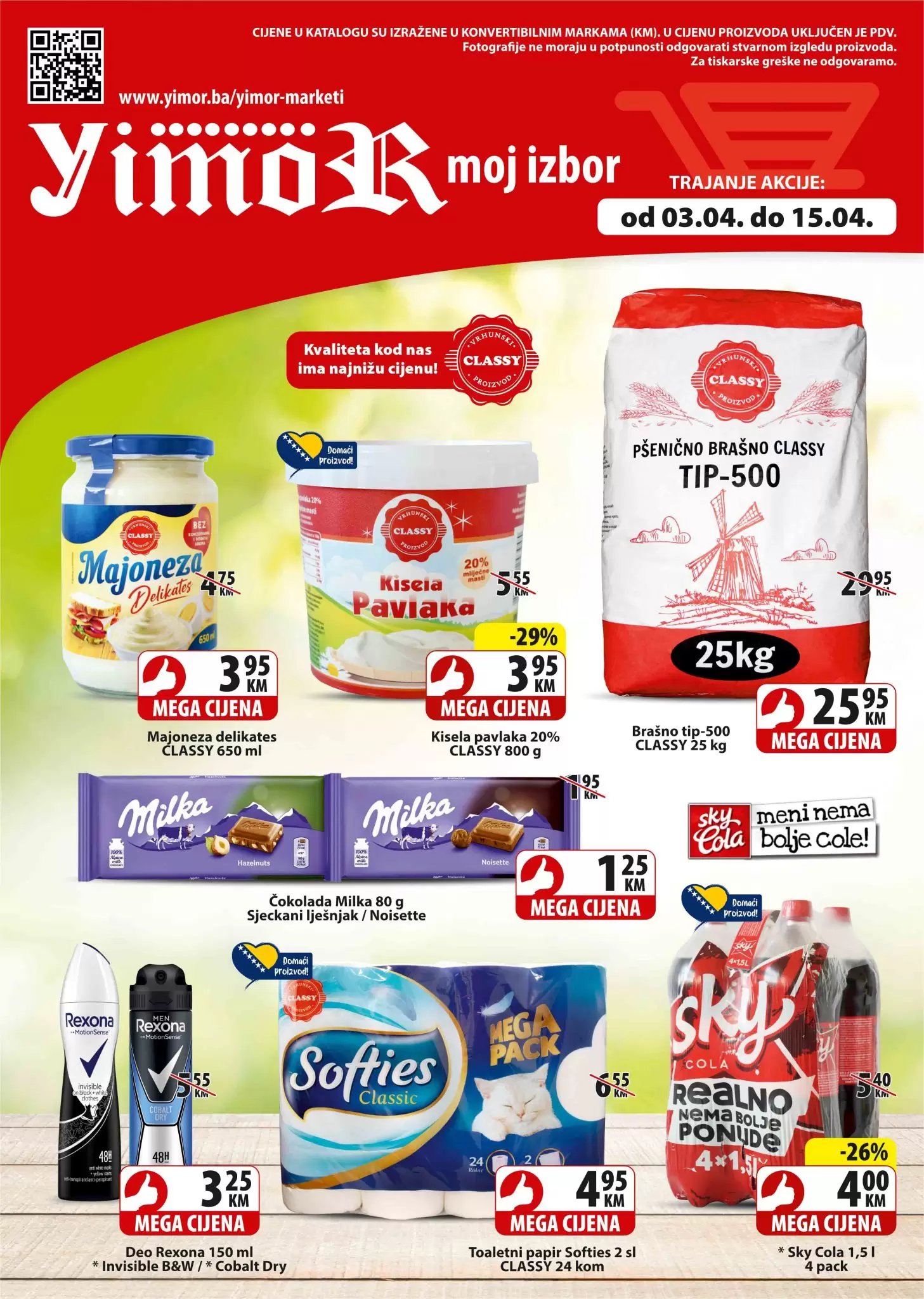 Yimor katalog 3-15.4.2023. - ustedite.ba