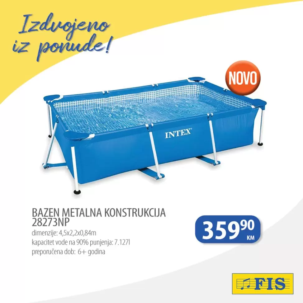 Fis Intex BAZENI - ustedite.ba