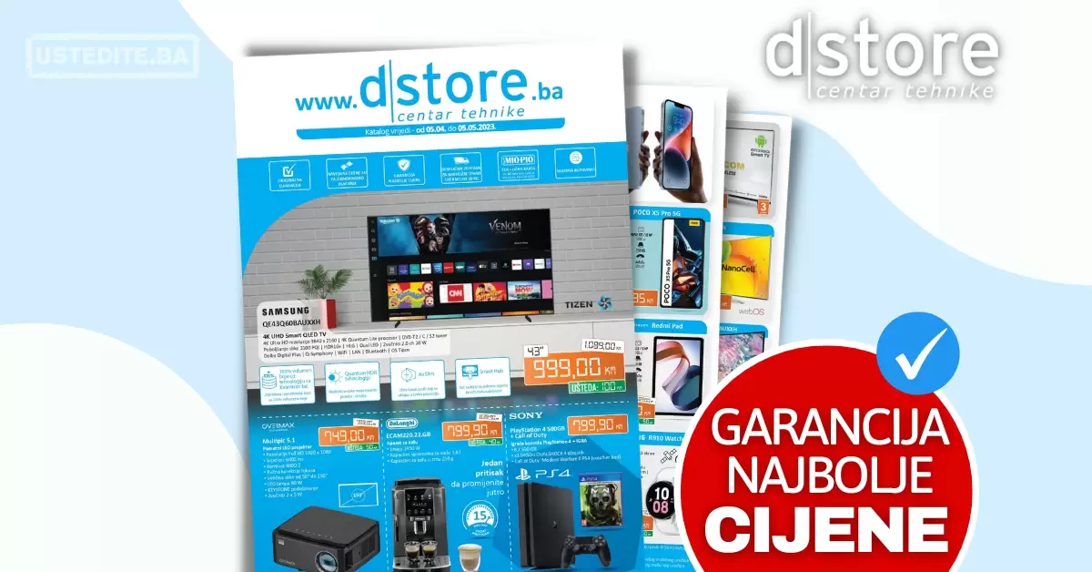 Dstore katalog 5.4-5.5.2023. - ustedite.ba