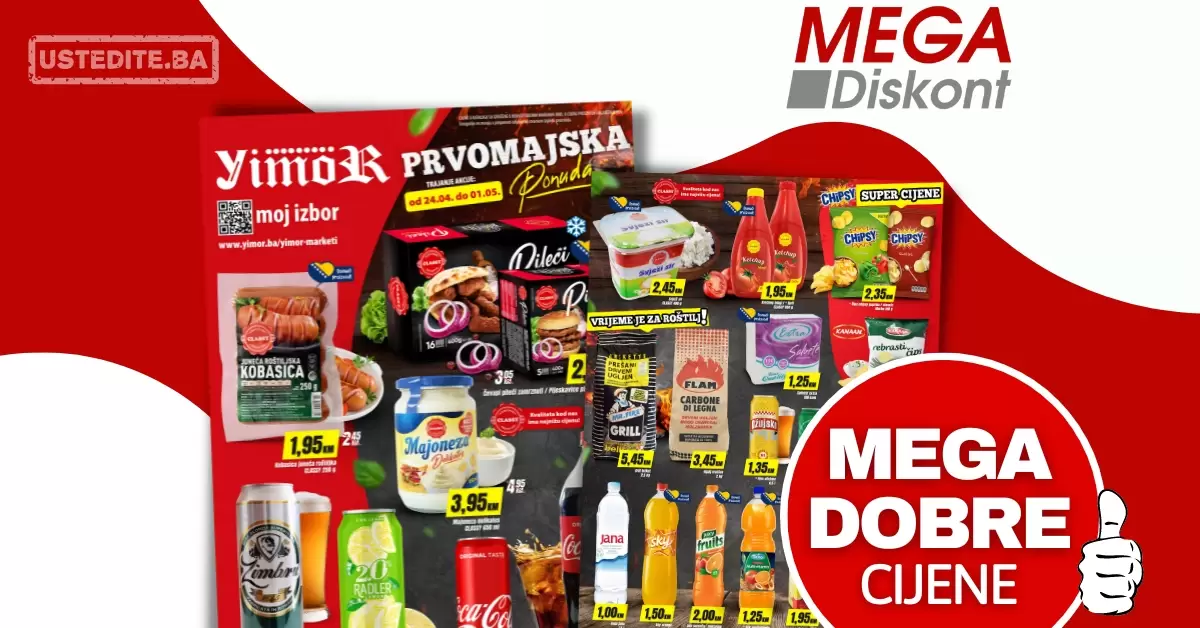 Mega Diskont katalog 24.4-2.5.2023. - ustedite.ba