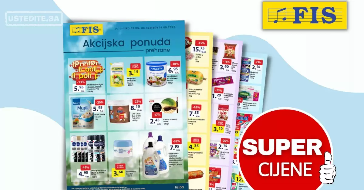 Fis katalog PREHRANA i HEMIJA 2-14.5.2023. - ustedite.ba