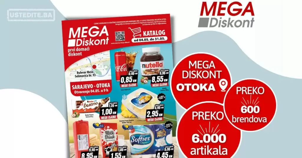 Mega Diskont NOVA LOKACIJA ⇢ OTOKA - ustedite.ba