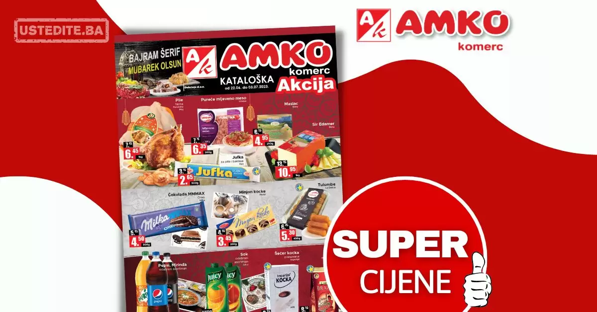 Amko katalog 22.6-3.7.2023. - ustedite.ba