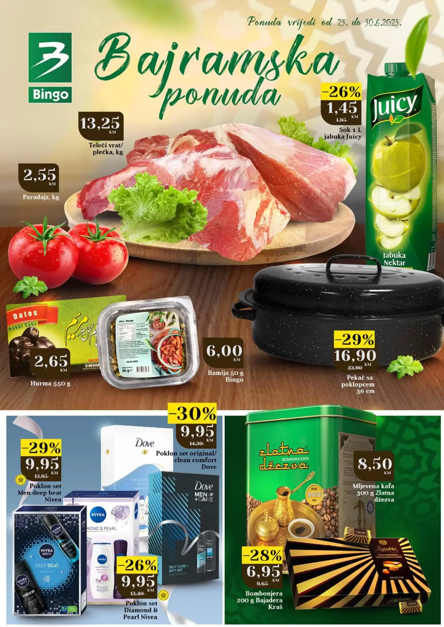 Bingo katalog BAJRAMSKA PONUDA 23-30.6.2023. - ustedite.ba