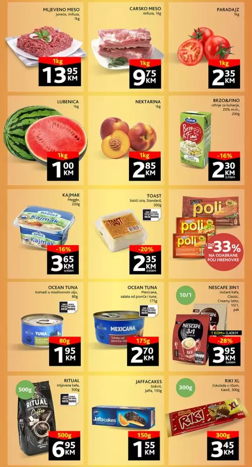 Konzum vikend akcija 20-23.7.2023. - ustedite.ba
