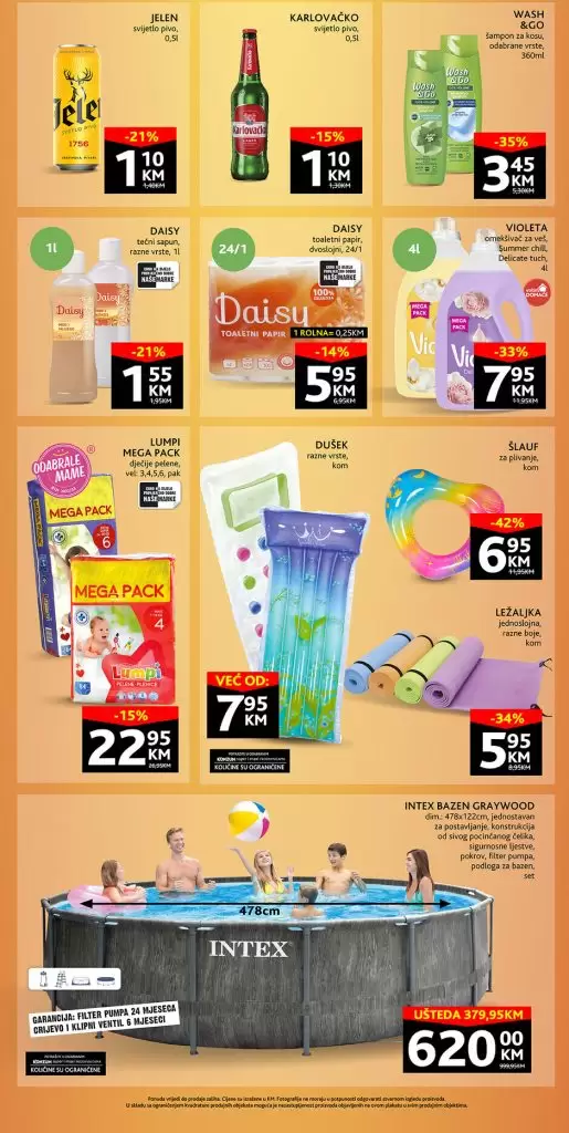 Konzum vikend akcija 20-23.7.2023. - ustedite.ba