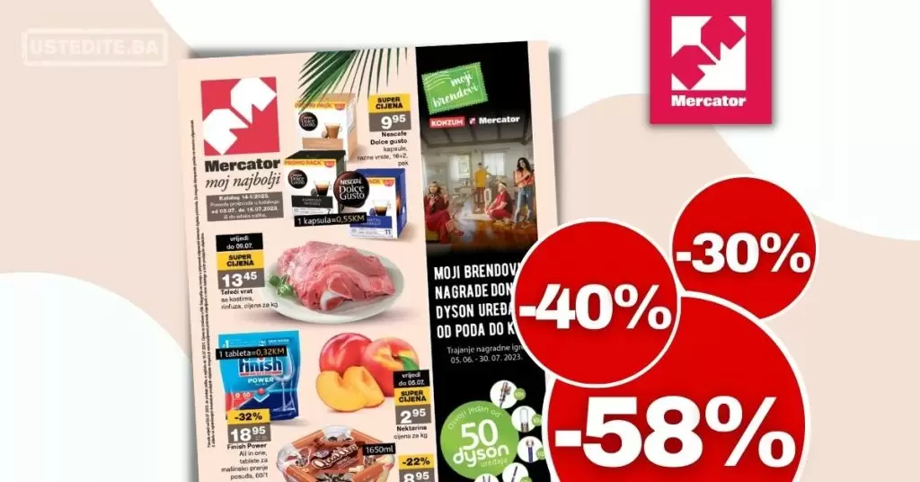 Mercator katalog 03-16.07.2023. - ustedite.ba