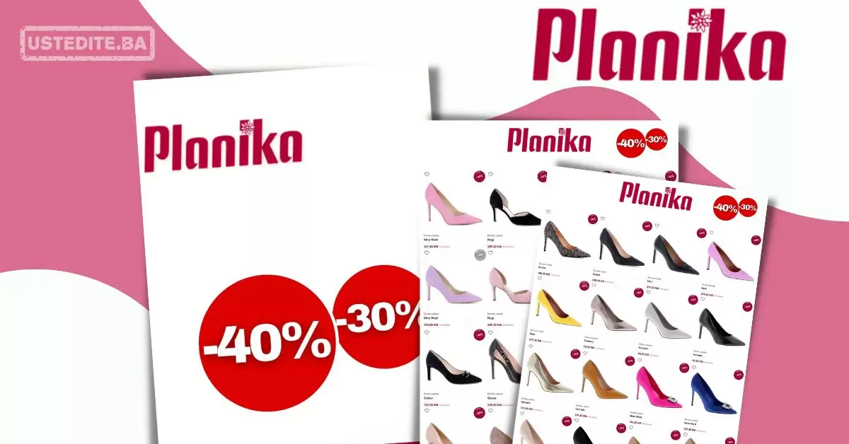 Planika ⇢Ženske cipele SNIŽENJE do 40% - ustedite.ba