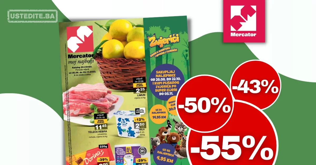Mercator katalog 25.9-8.10.2023. - ustedite.ba