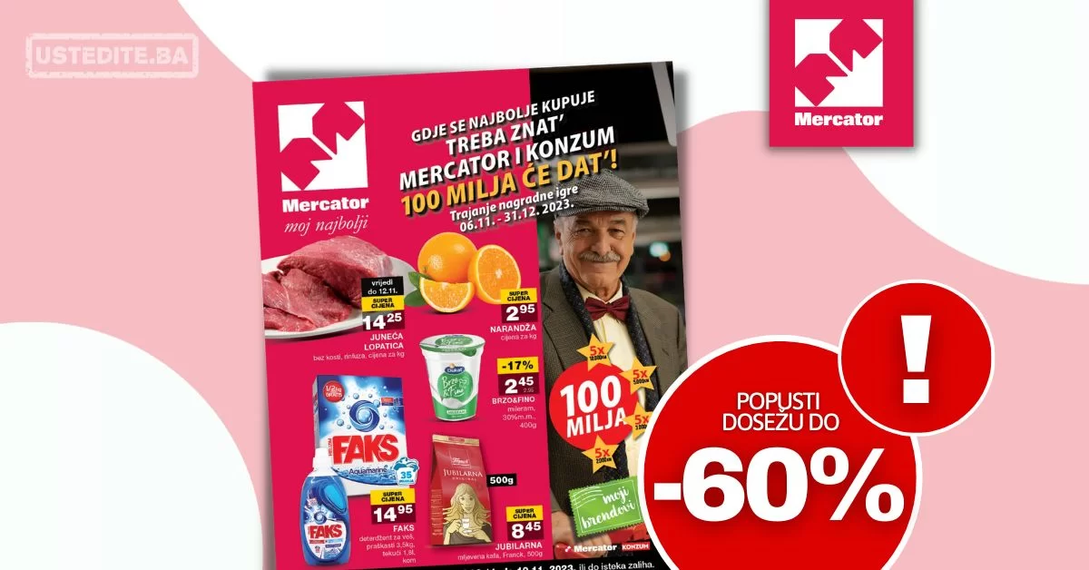 Mercator katalog 6-19.11.2023. - ustedite.ba