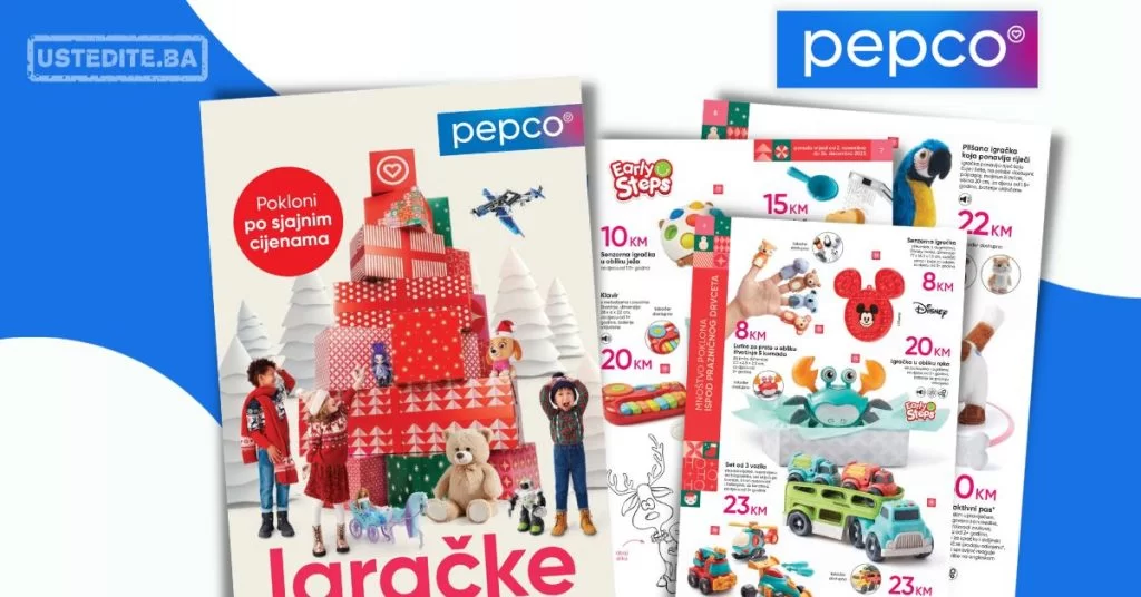 Pepco katalog IGRAČKE 2.11-24.12.2023. - ustedite.ba