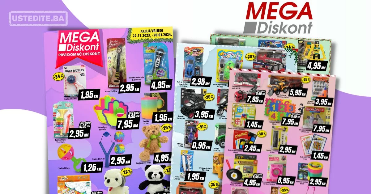 Mega Diskont katalog 20.11.2023-21.01.2024. - ustedite.ba