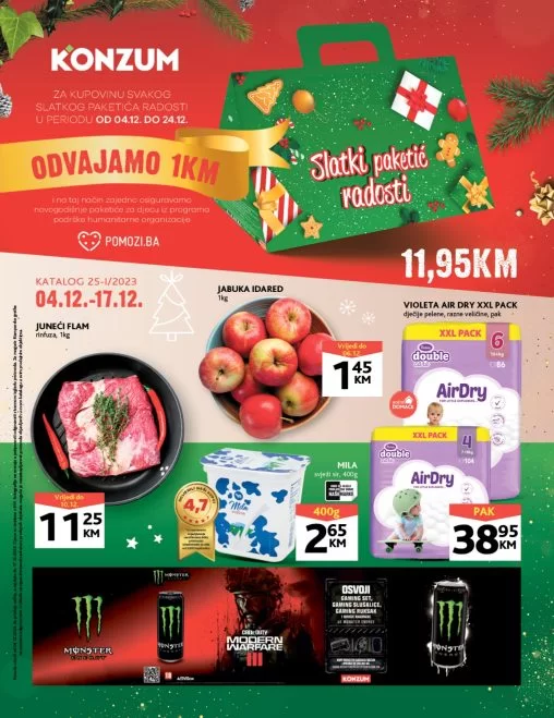 Konzum katalog 4-17.12.2023. - ustedite.ba
