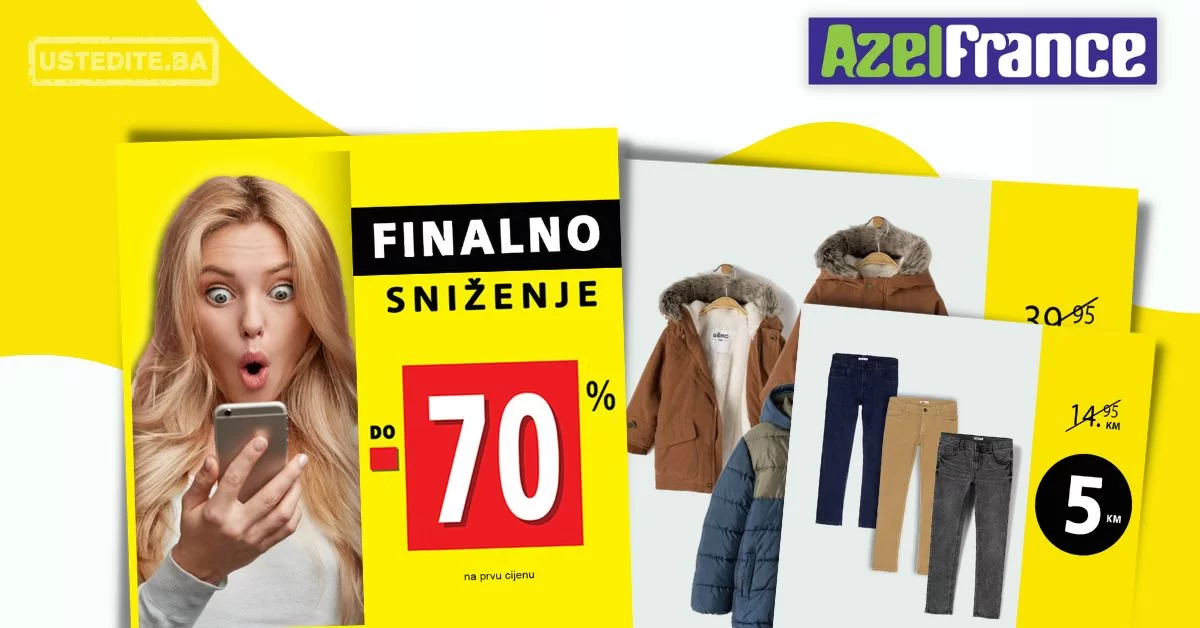 Azel France FINALNO SNIŽENJE - ustedite.ba