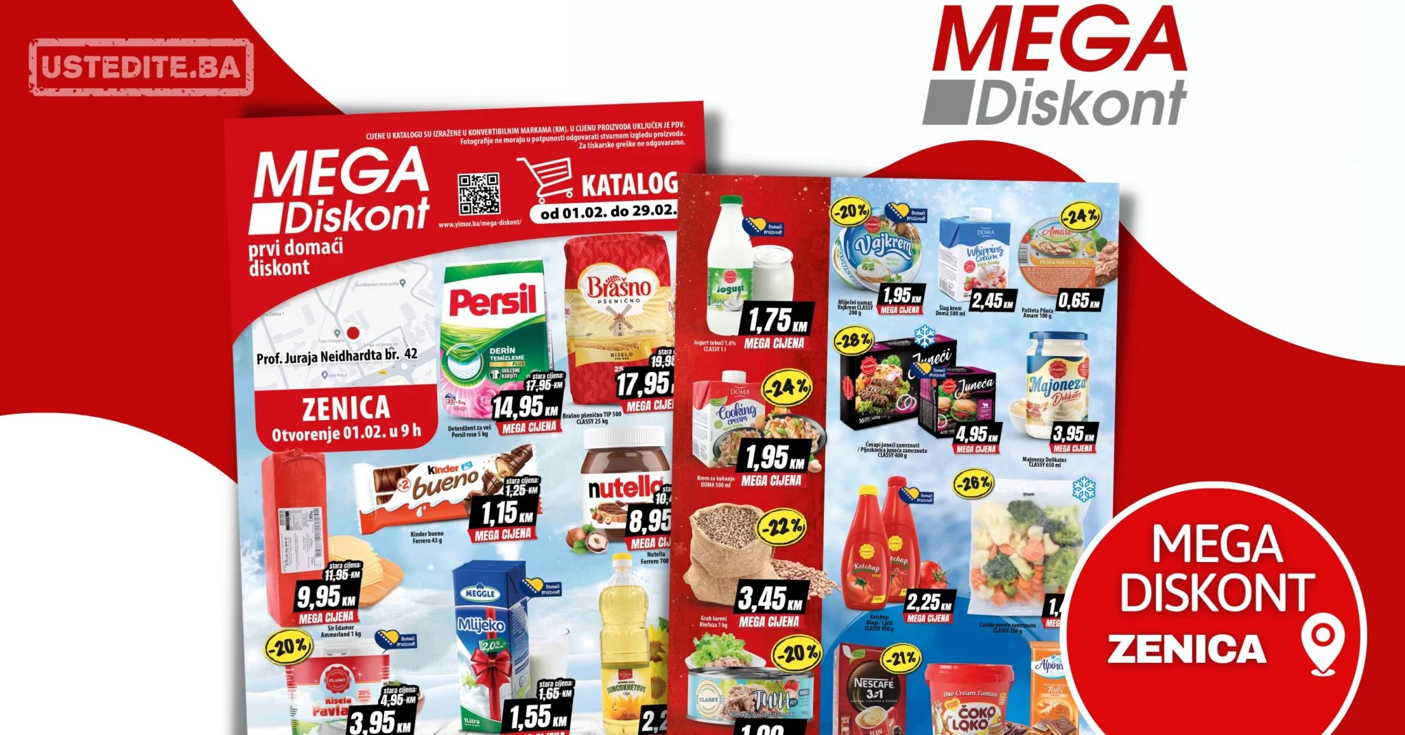 Mega Diskont Zenica katalog 1-29.2.2024. - ustedite.ba