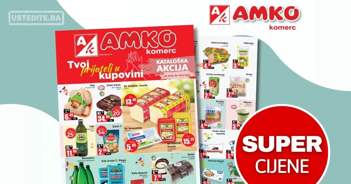 Amko katalog 29.2-10.3.2023. - ustedite.ba