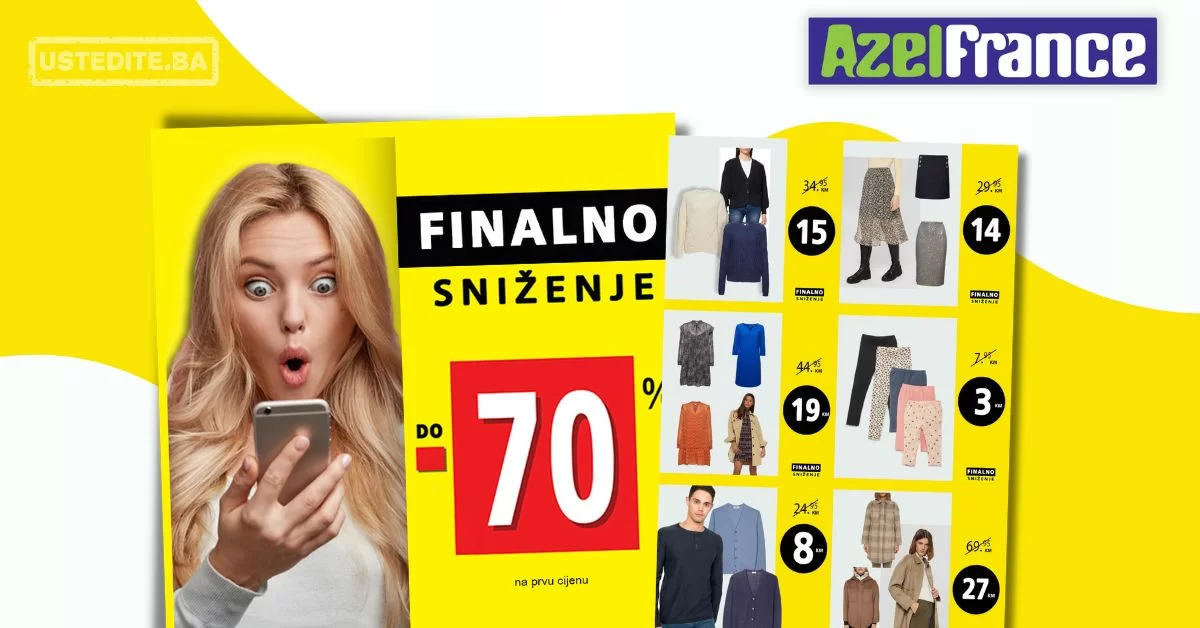 AZEL FRANCE BiH katalog, akcije i sniženja - ustedite.ba