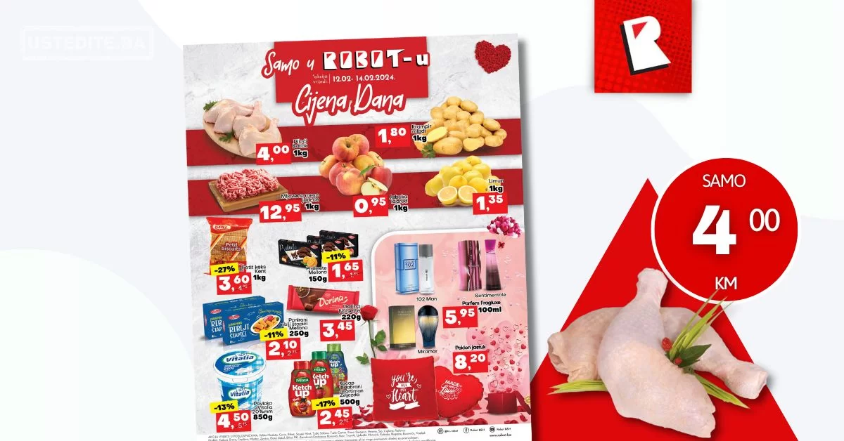 Robot akcija 12-14.2.2024. - ustedite.ba