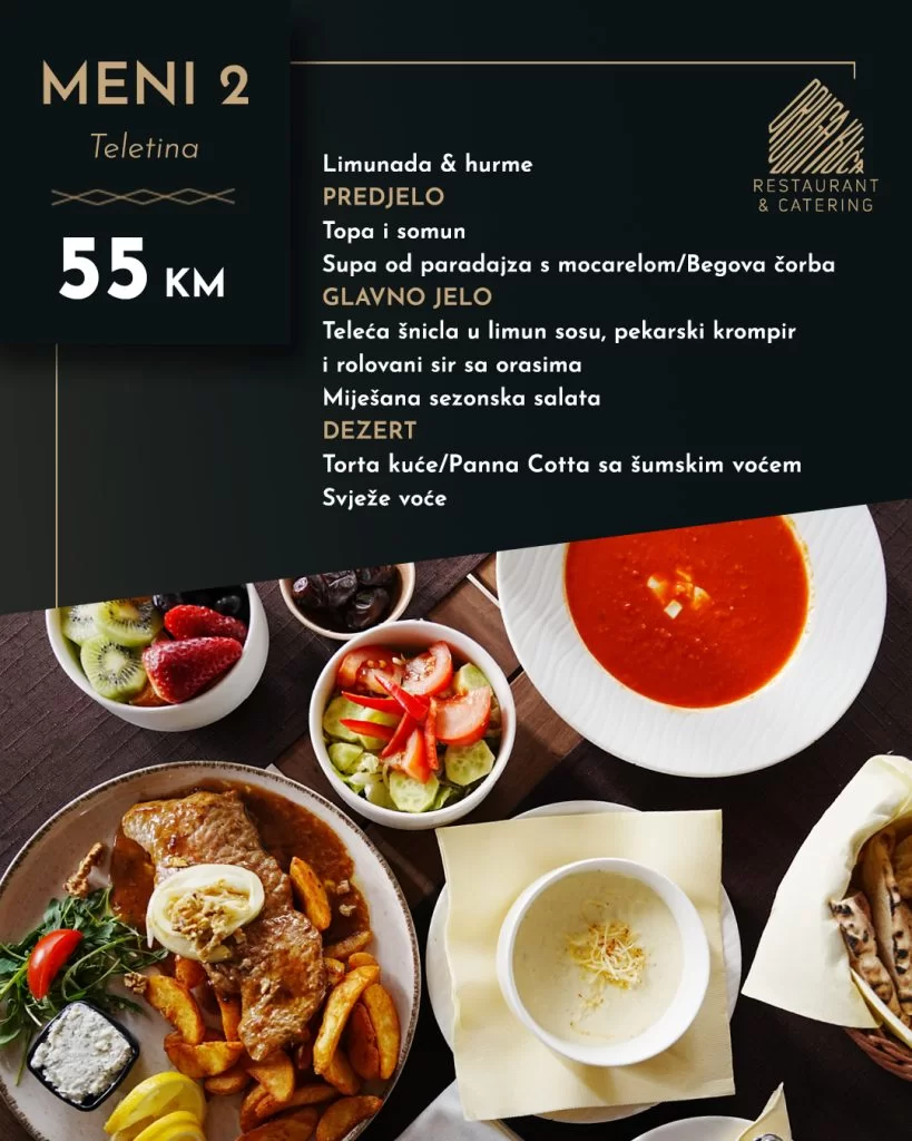 Druga kuća IFTARSKI MENI 📍Sarajevo - ustedite.ba