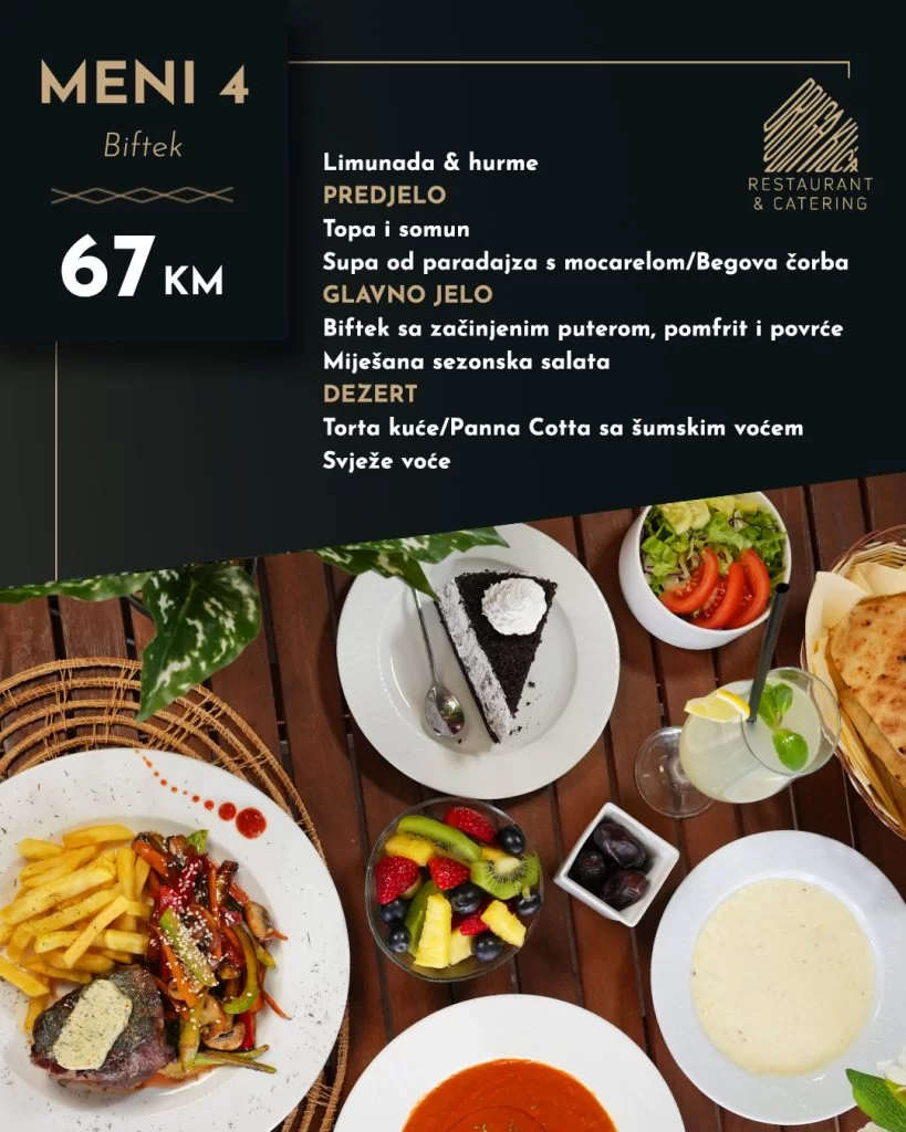 Druga kuća IFTARSKI MENI 📍Sarajevo - ustedite.ba
