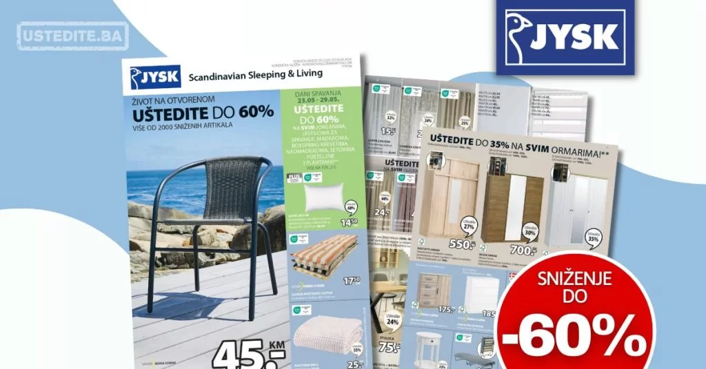 Jysk katalog 23.5-5.6.2024. - ustedite.ba