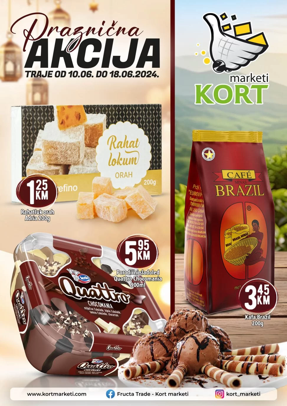 Kort katalog BAJRAMSKA PONUDA 10-18.6.2024. - ustedite.ba