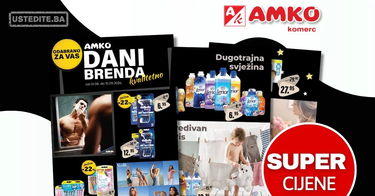 Amko katalog DANI BRENDA 1.8-15.9.2024. - ustedite.ba
