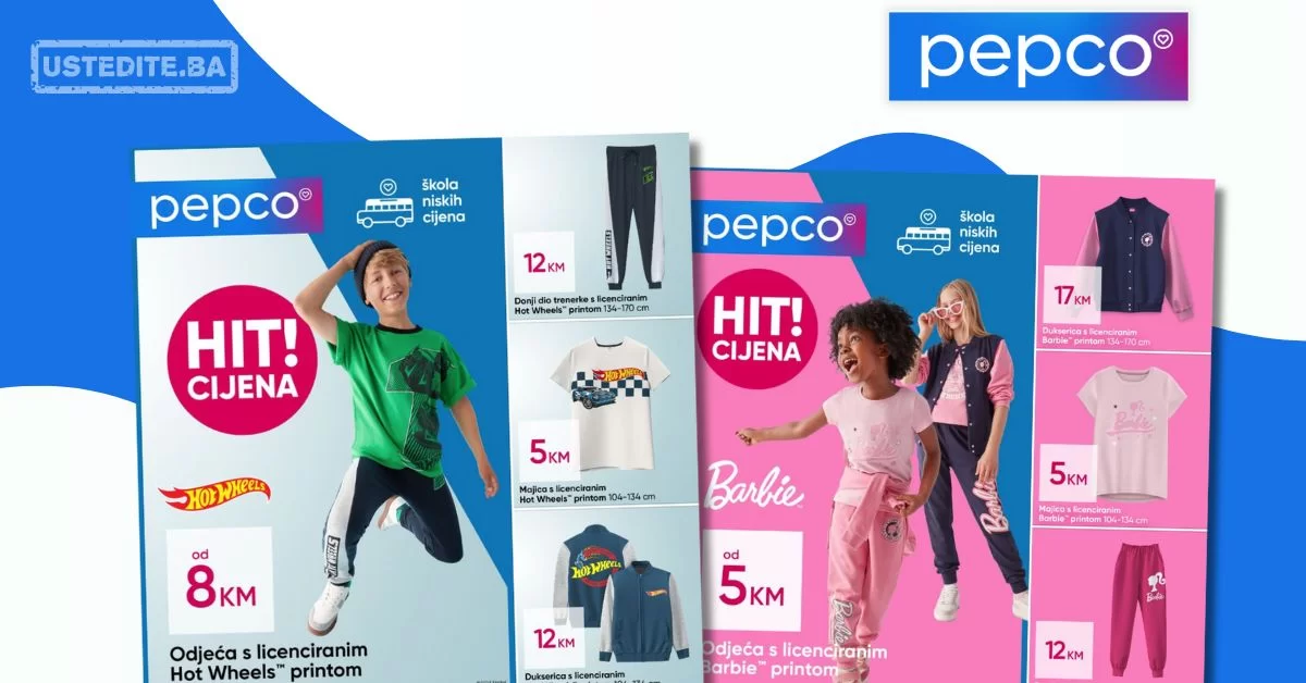 Pepco katalog Škola niskih cijena - sniženje 14.8.2024. - ustedite.ba