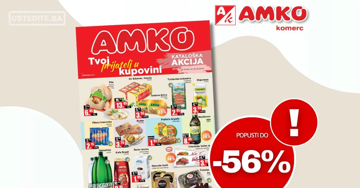 Amko katalog 5-18.9.2024. - ustedite.ba