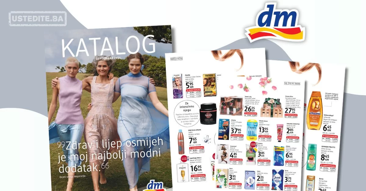 dm Katalog 11-24.9.2024. - ustedite.ba