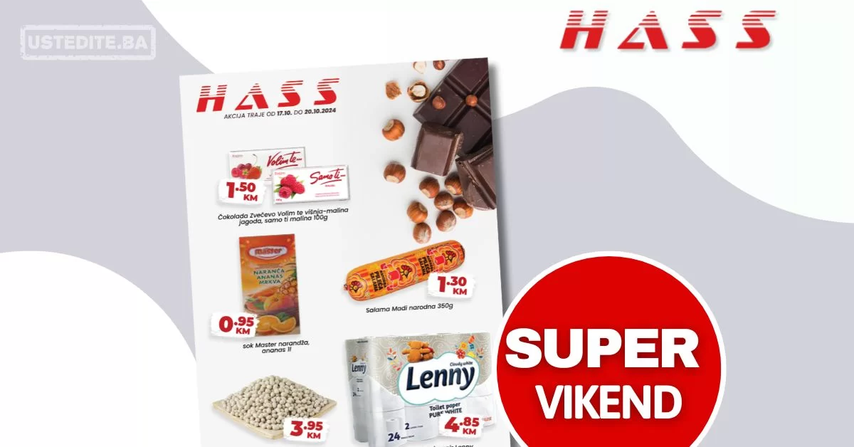 Has komerc vikend akcija 17-20.10.2024. - ustedite.ba