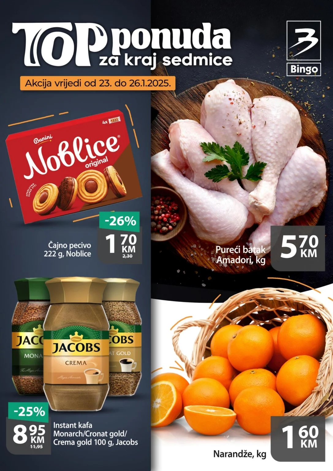 Bingo vikend akcija 22-26.1.2025. - ustedite.ba