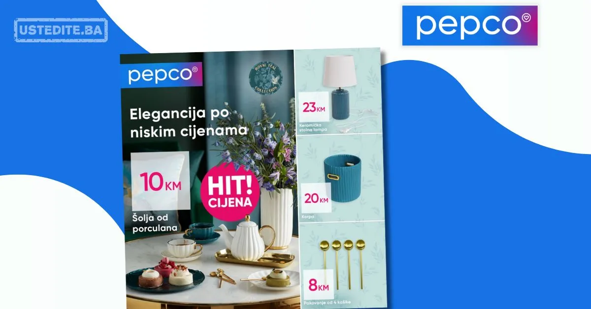 Pepco HIT PONUDA - akcija do 15.1.2025. - ustedite.ba