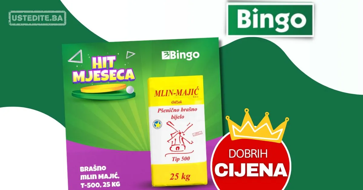 Bingo HIT MJESECA 28-31.1.2025. - ustedite.ba